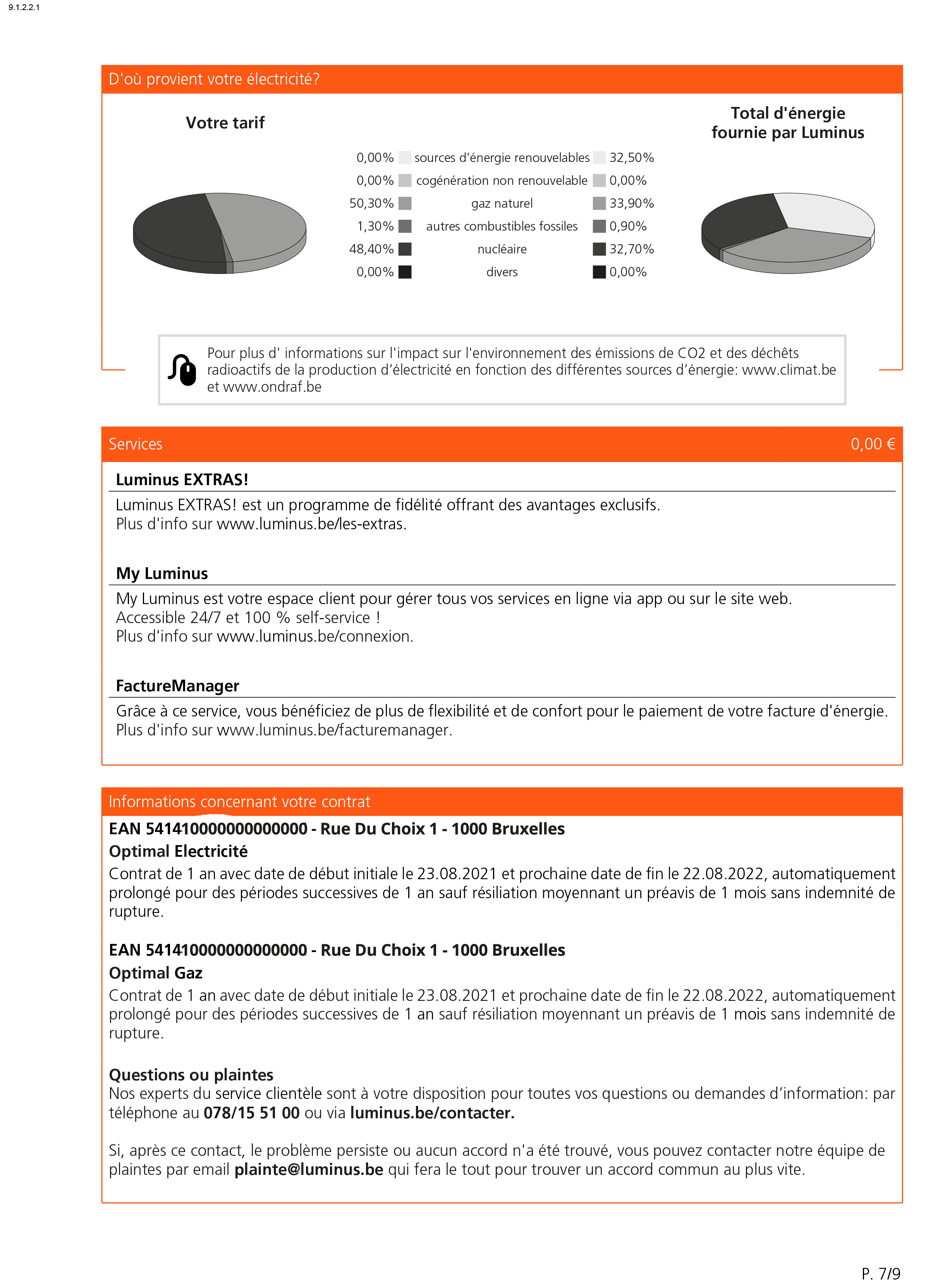 Tout savoir sur Luminus et ses factures | Comparateur-Energie.be